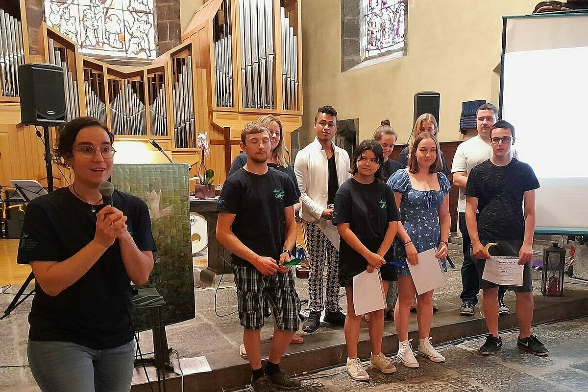 Un bel aboutissement pour les Jeunes Réformé-e-s du Chablais vaudois Un bel aboutissement pour les Jeunes Réformé-e-s du Chablais vaudois